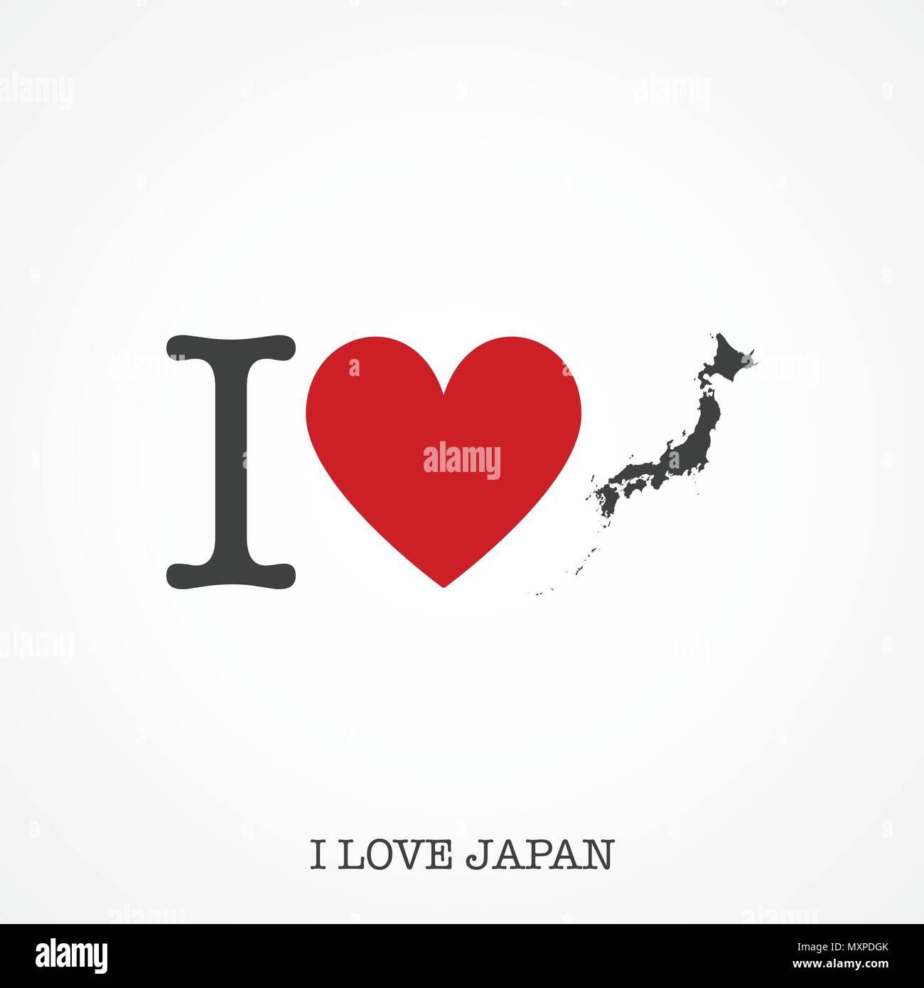 I love japan hi-res stock photography and images - Alamy
