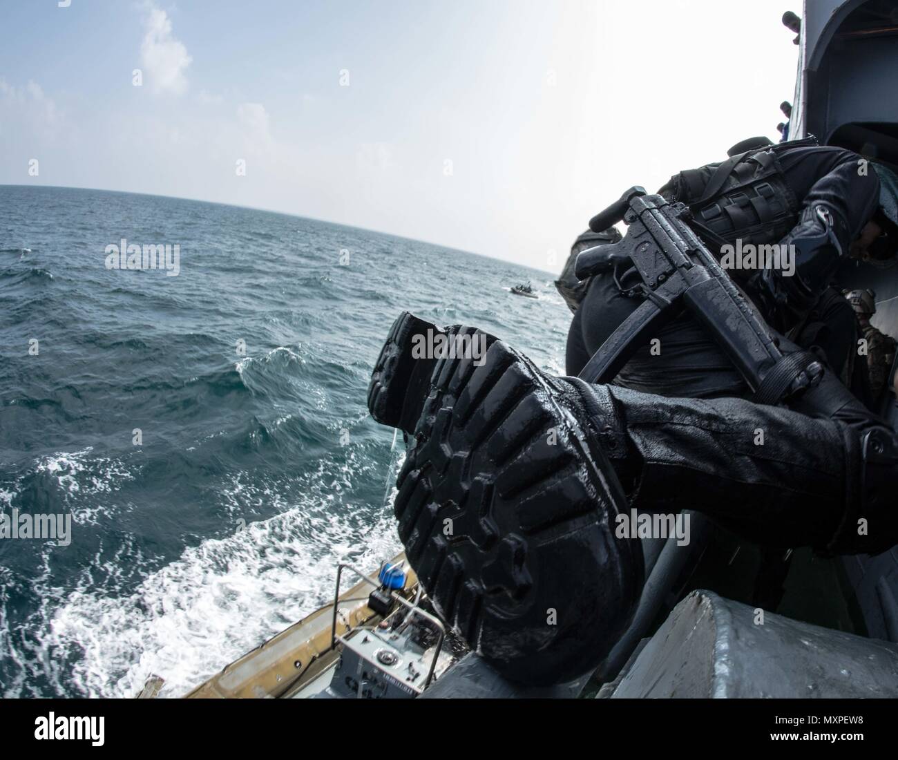 OFF THE COAST, Sri Lanka (Nov. 24, 2016) A Sri Lankan Navy Special Boat ...