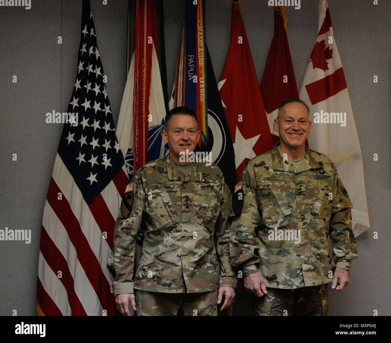 Gen. Daniel Allyn, Vice Chief of Staff of the Army, and Lt. Gen ...