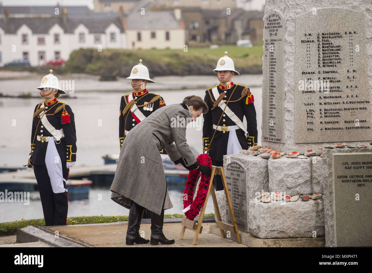 Royal family, politicians and decendants attend a service to recognise ...