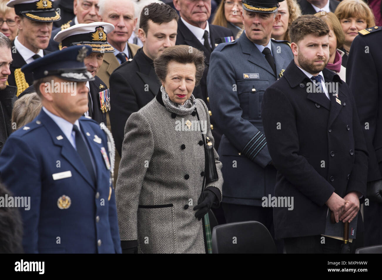 Royal family, politicians and decendants attend a service to recognise ...