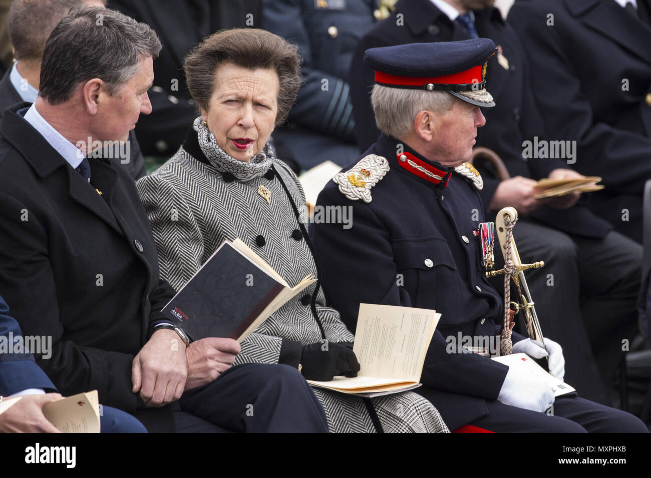 Royal family, politicians and decendants attend a service to recognise ...
