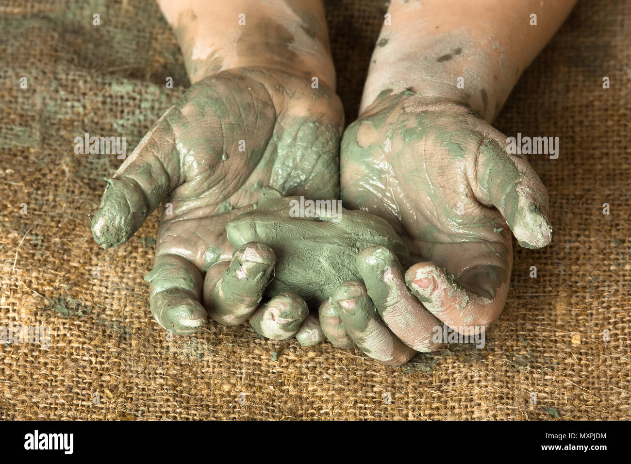 Blue clay pottery hi-res stock photography and images - Alamy