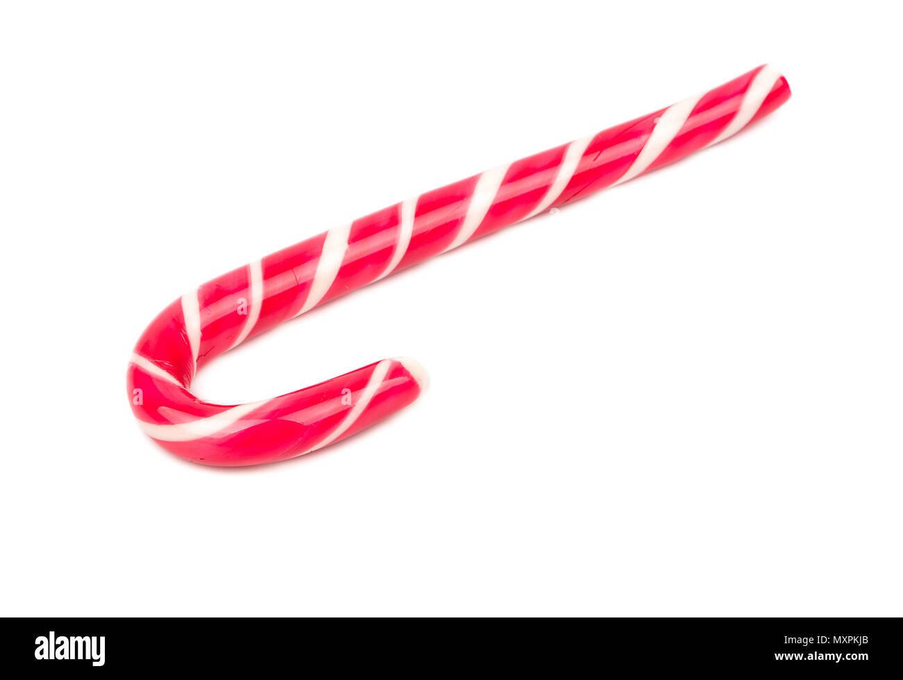 Candy stick with caramel isolated on white background Stock Photo - Alamy