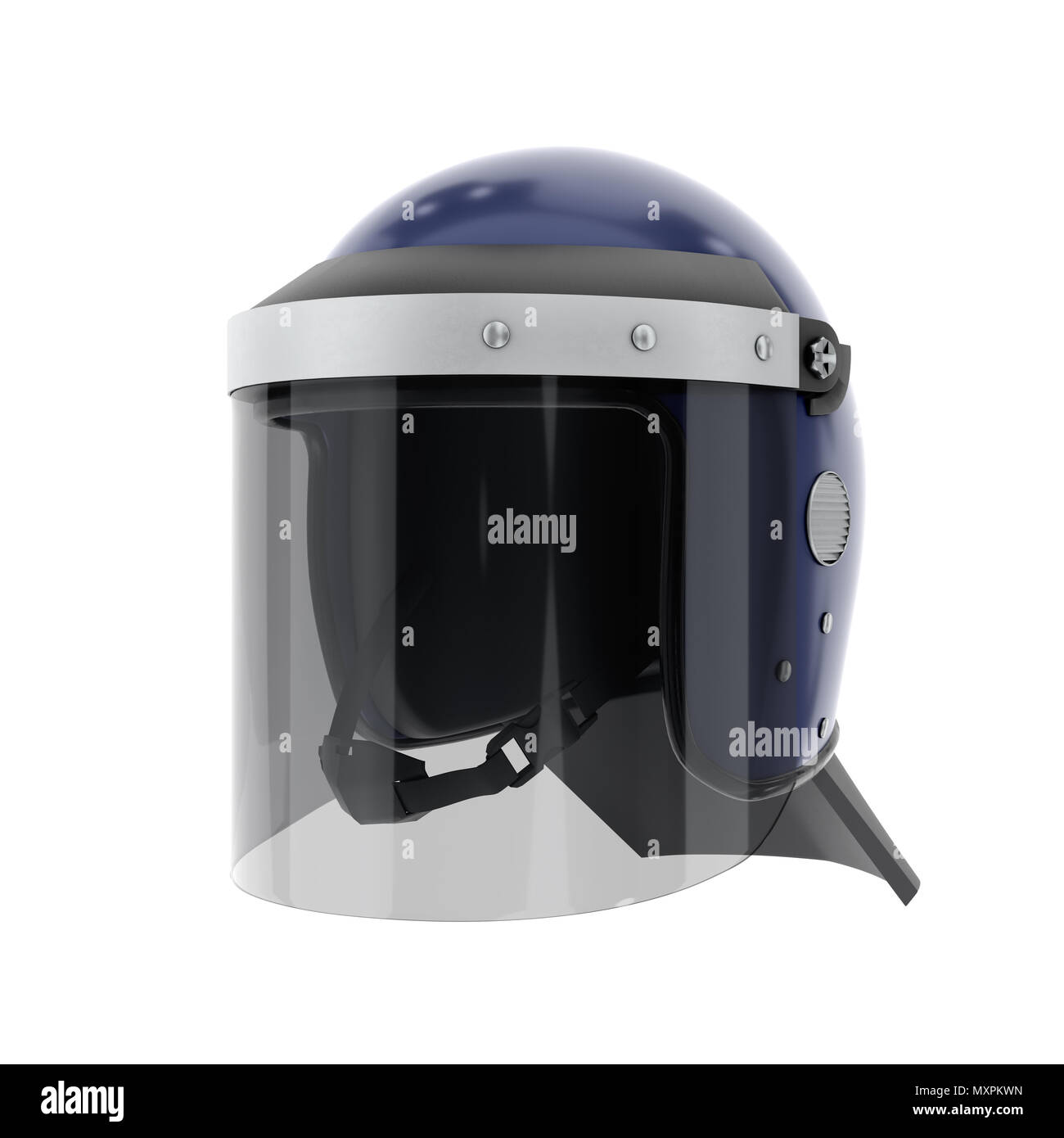 Riot protection helmet hi-res stock photography and images - Alamy