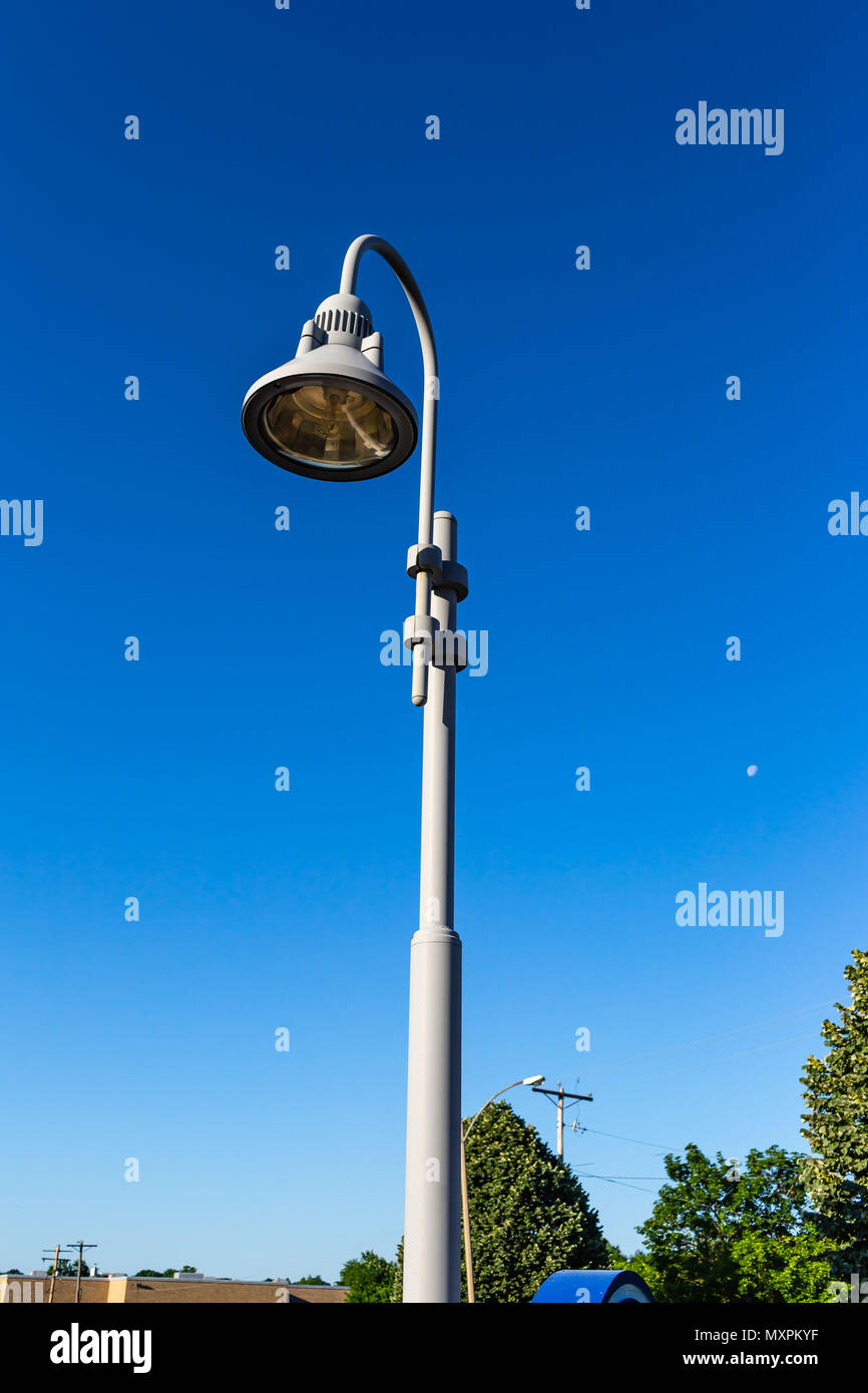 an interesting design for this city street light Stock Photo - Alamy