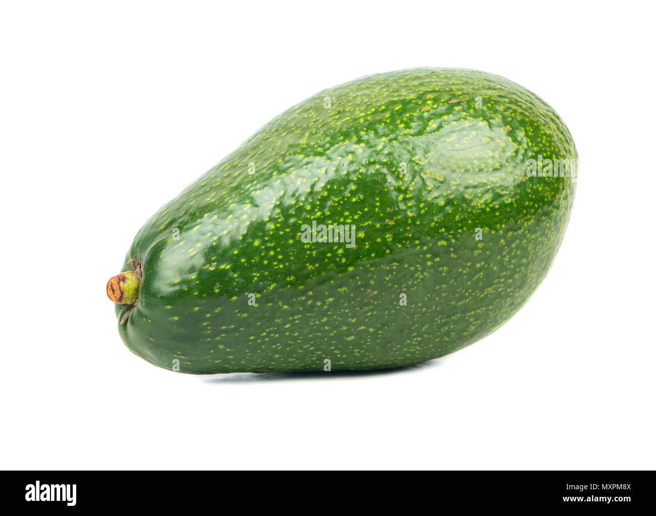 Green, avocado fruit isolated on white background Stock Photo - Alamy