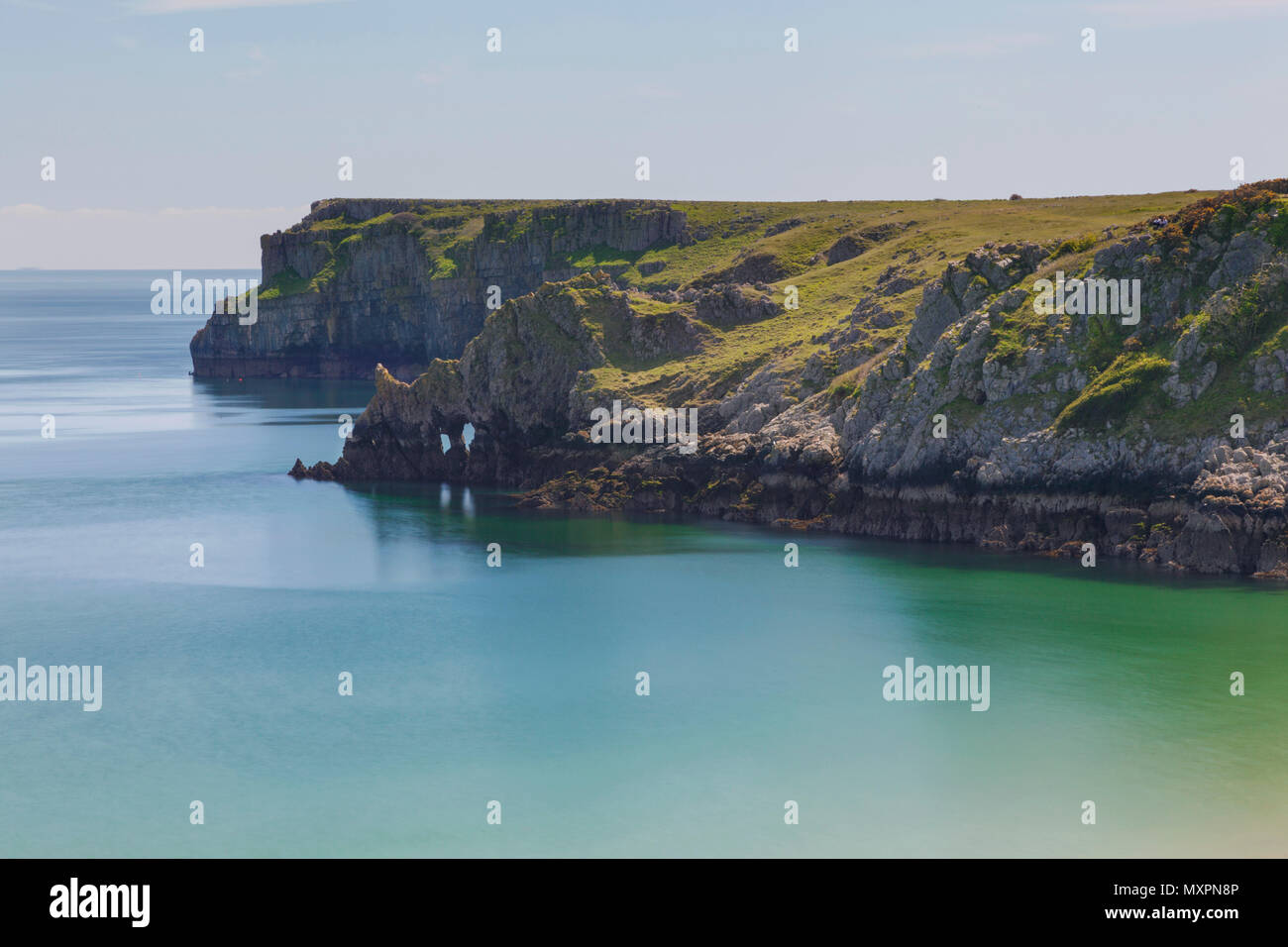 Barafundle Bay, Pembrokeshire Coast, Pembrokeshire, Wales, UK Stock ...