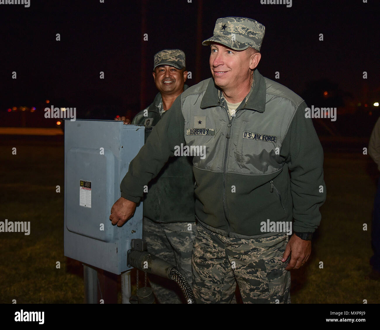 Brig. Gen. Patrick Doherty, 82nd Training Wing commander, and Chief ...