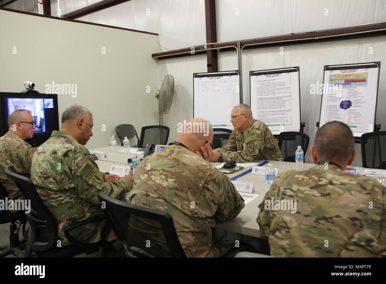 Col. John Waldron, 451st Expeditionary Sustainment Command Chief of ...