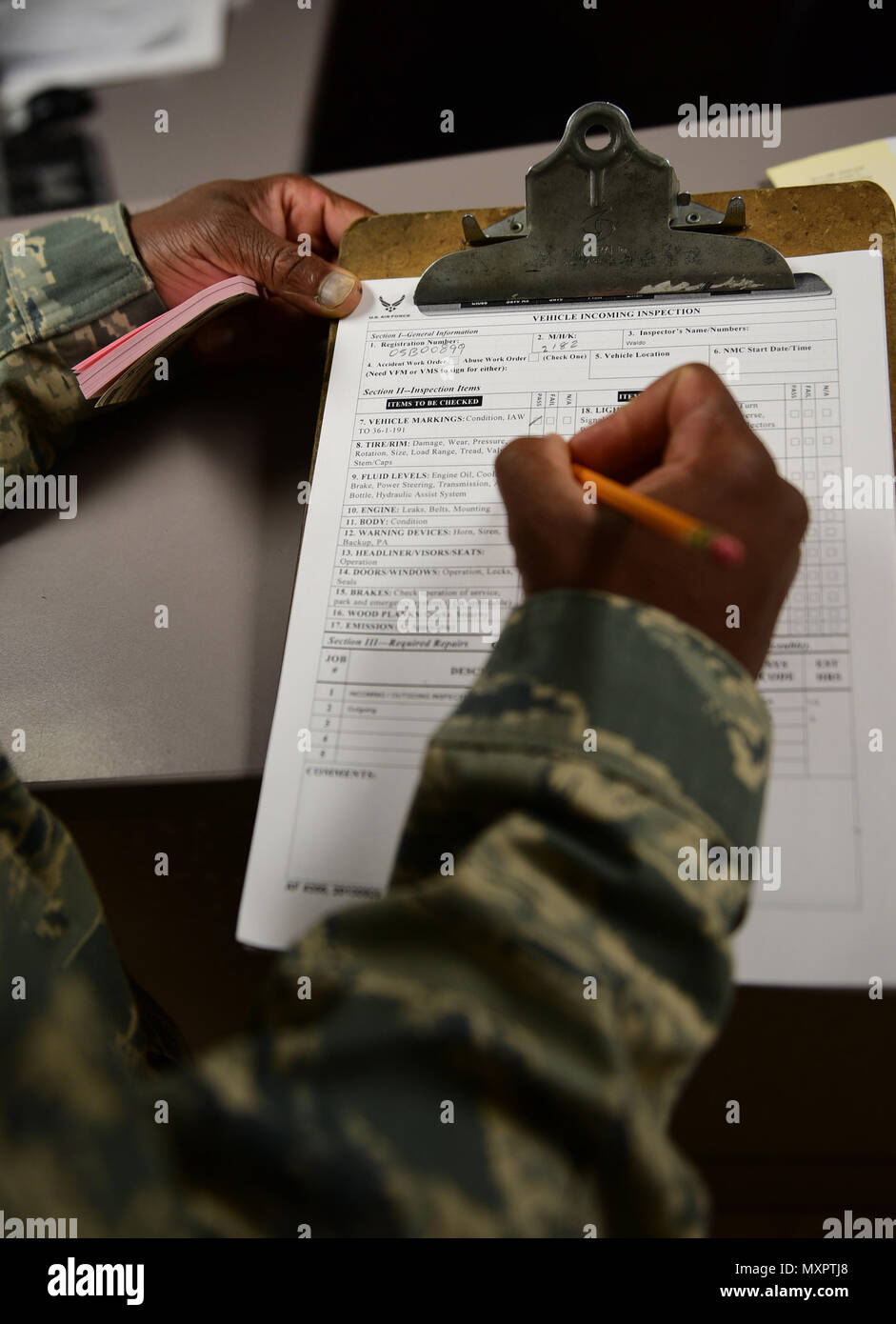 Tech. Sgt. Dwain Waldo, non-commissioned officer in charge of customer ...