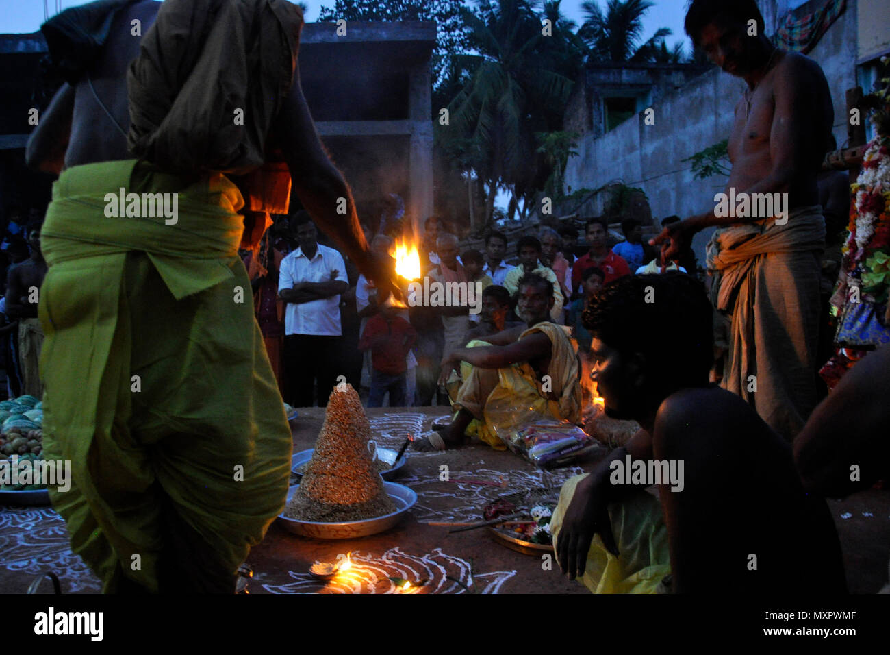 India, Orissa, Ganjam district, Danda Yatra rite Stock Photo - Alamy