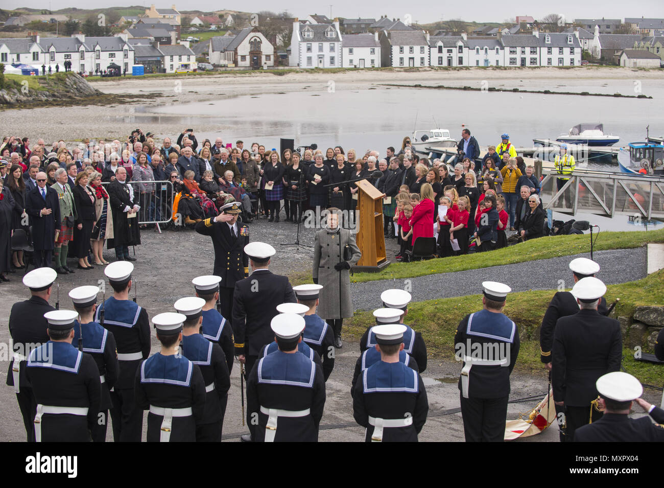 Royal family, politicians and decendants attend a service to recognise ...