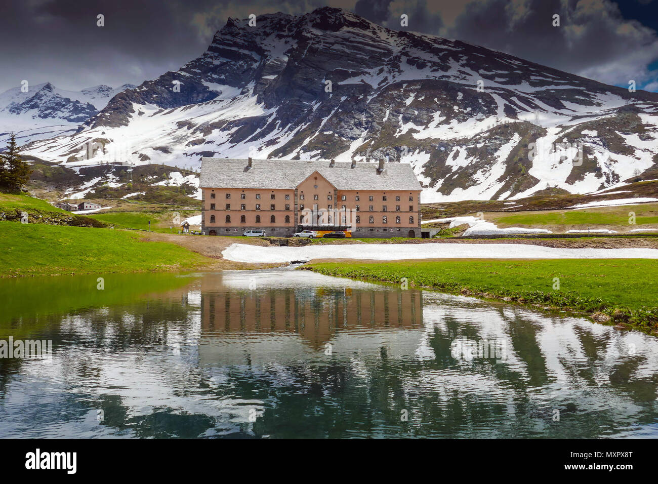 Simplon pass hi-res stock photography and images - Alamy