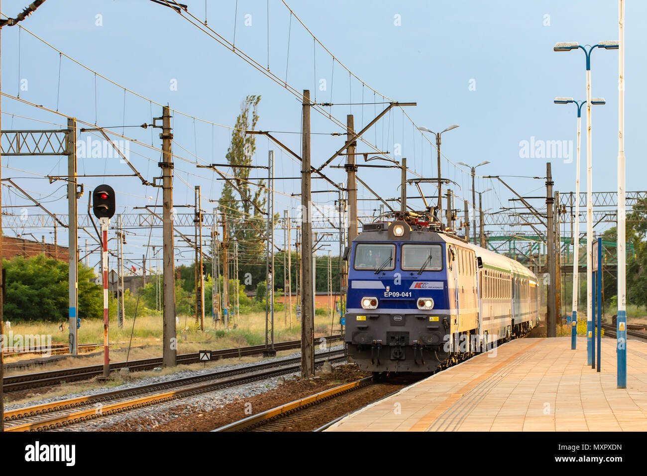 Polish railways hi-res stock photography and images - Alamy