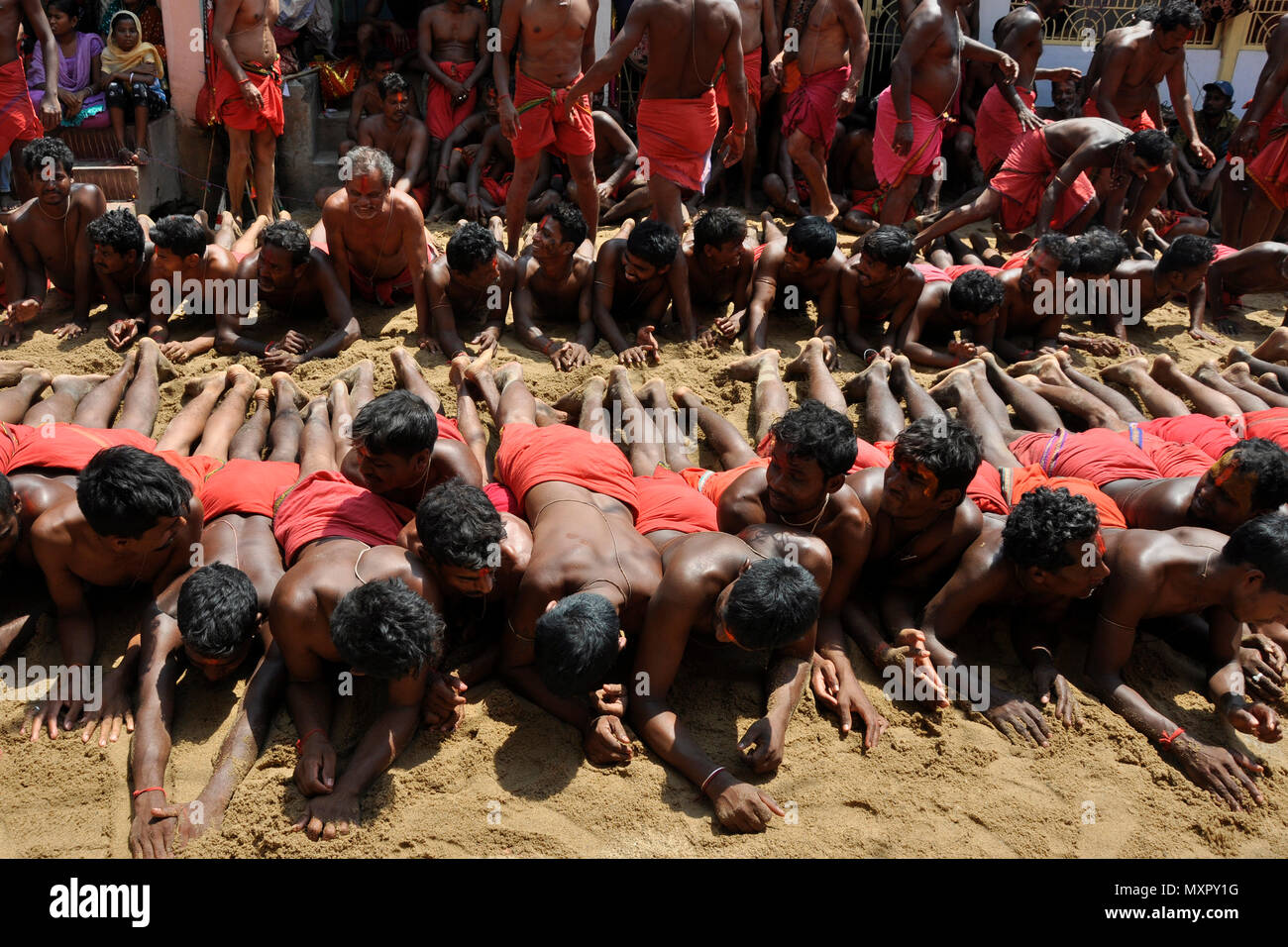 India, Orissa, Ganjam district, Danda Yatra rite Stock Photo - Alamy
