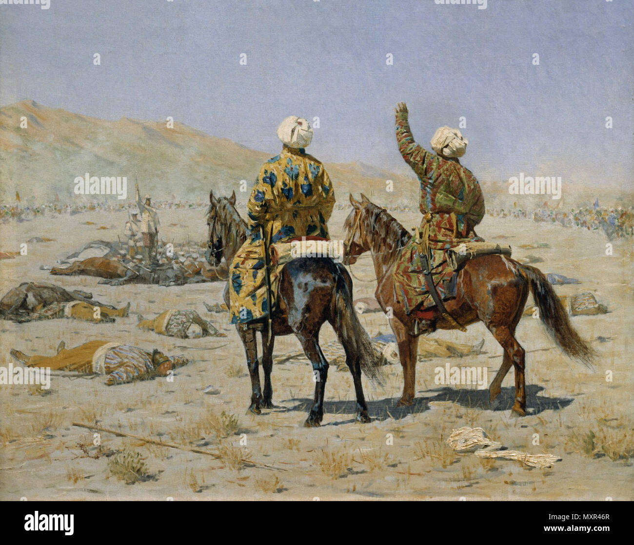 Vereshchagin Vasily Vasilievich - Wapenstilstand Stock Photo - Alamy