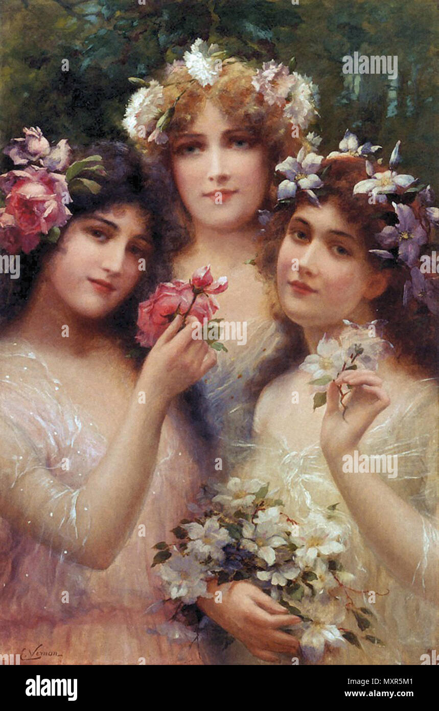 Emile vernon the three graces hi-res stock photography and images - Alamy