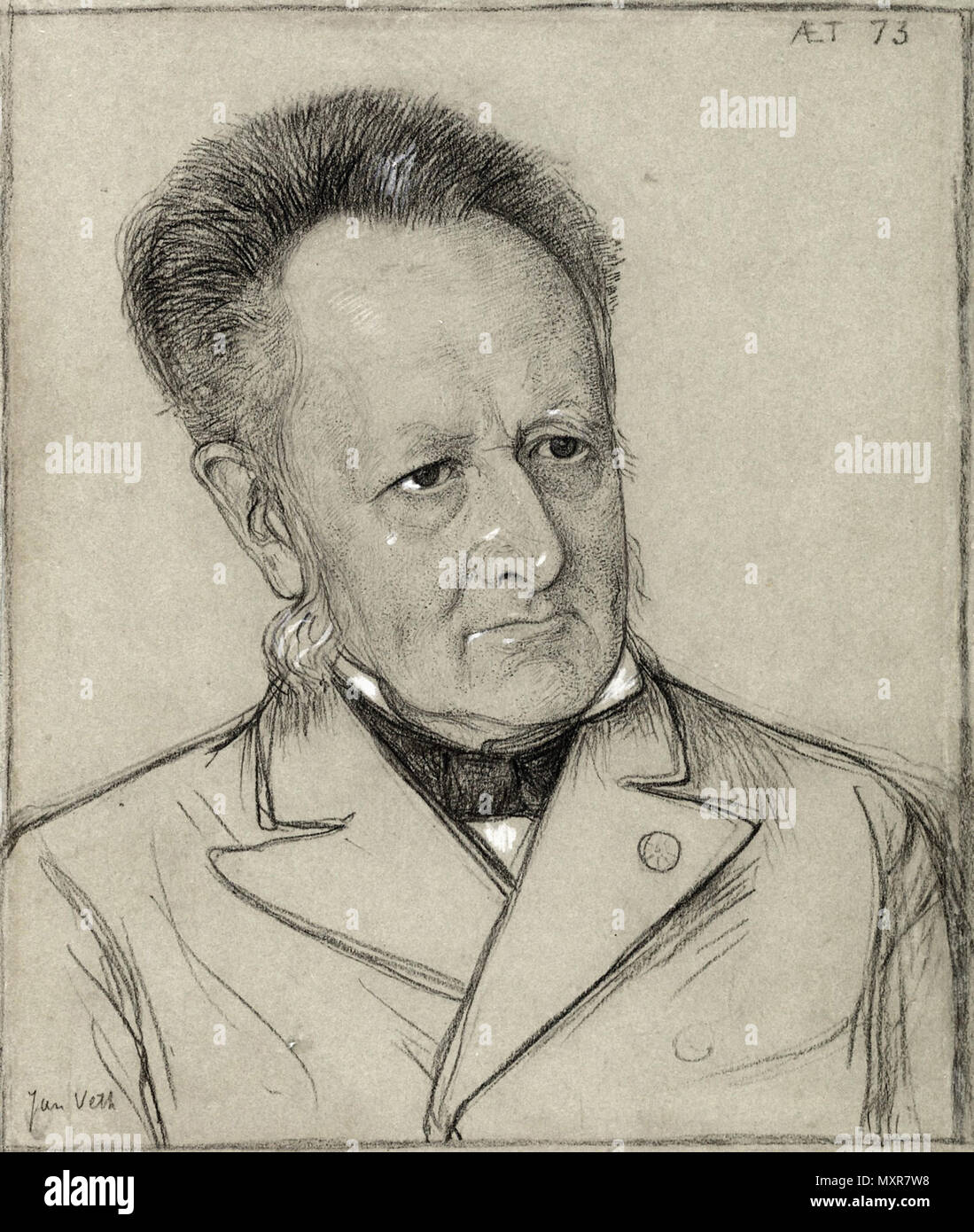 Veth Jan Pieter - Portret Van Mr. J.Heemskerk Stock Photo - Alamy