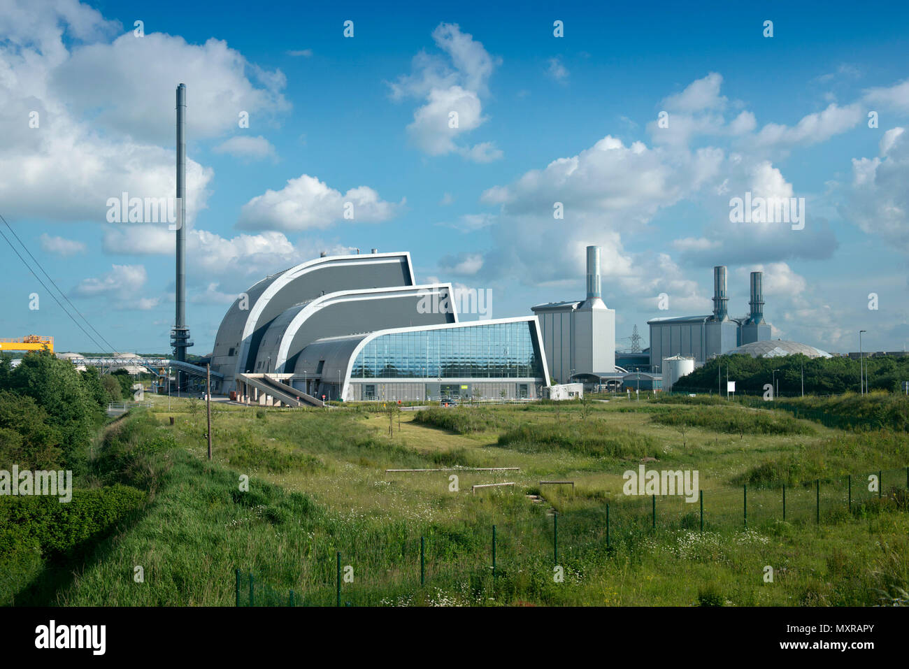 Suez Energy-From-Waste. Severnside Energy Recovery Centre, a facility ...