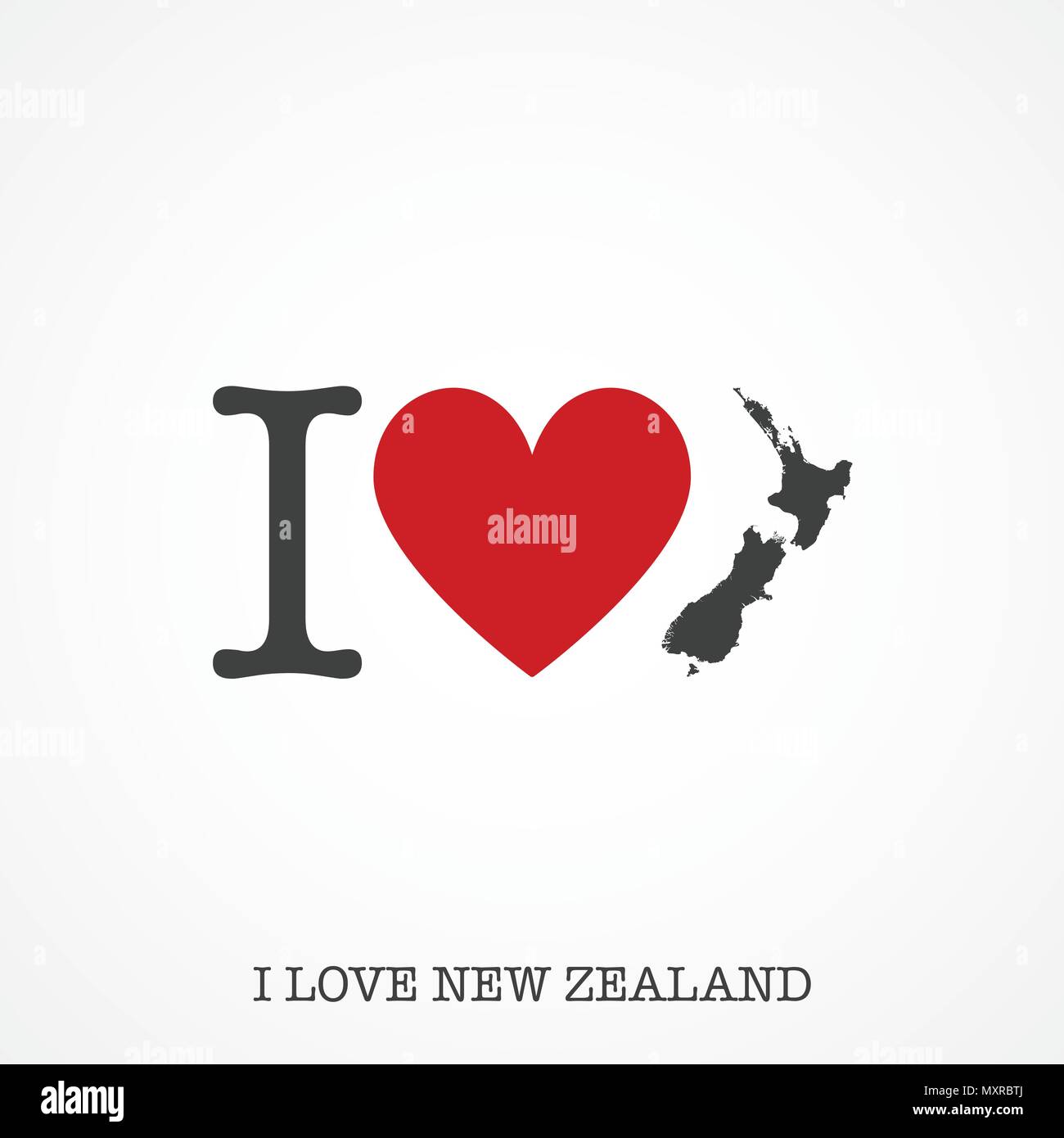I Love New Zealand High Resolution Stock Photography and Images - Alamy