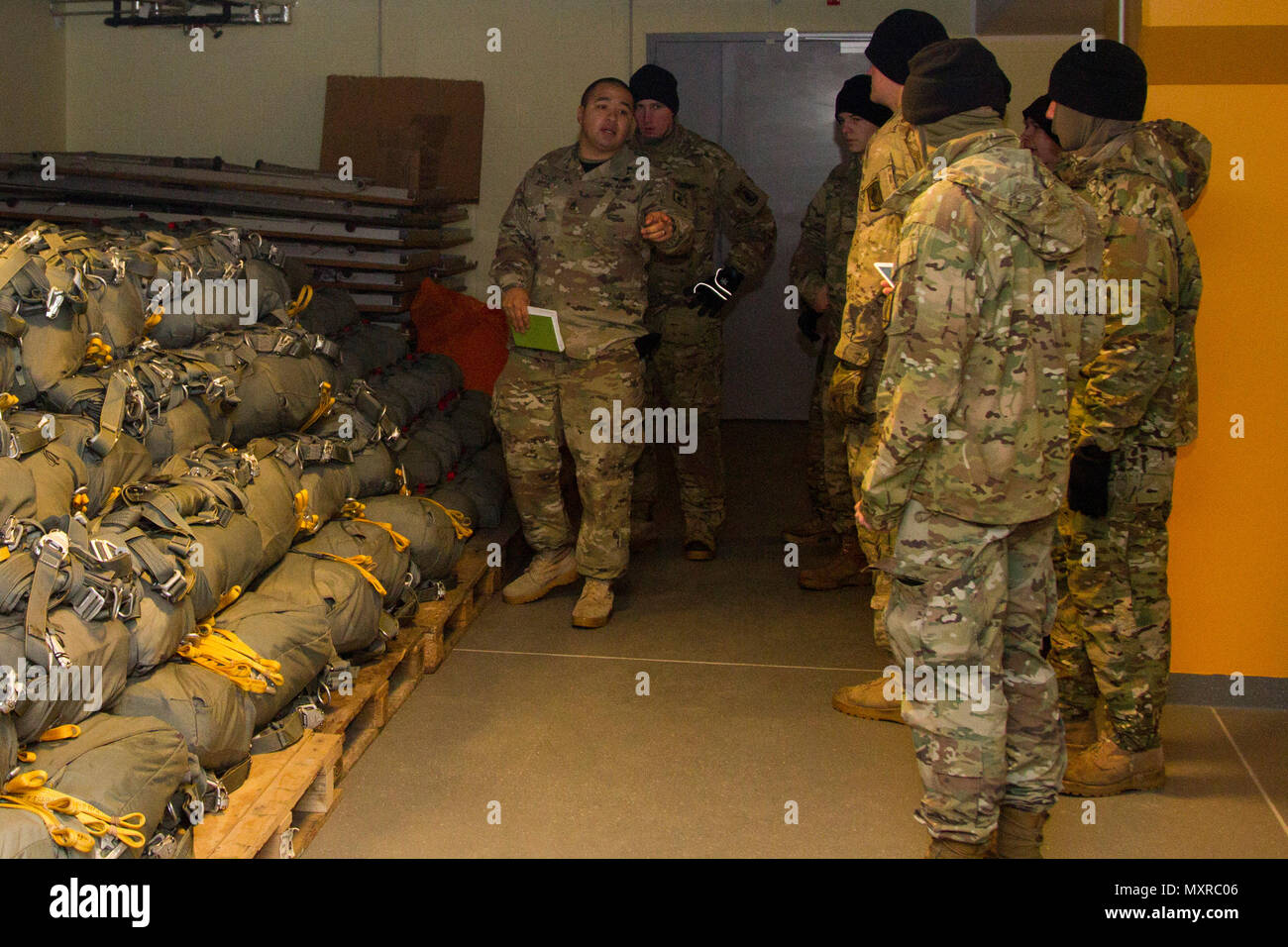 U.S Army Staff Sgt. Cruz Celis, noncommissioned officer in charge of ...