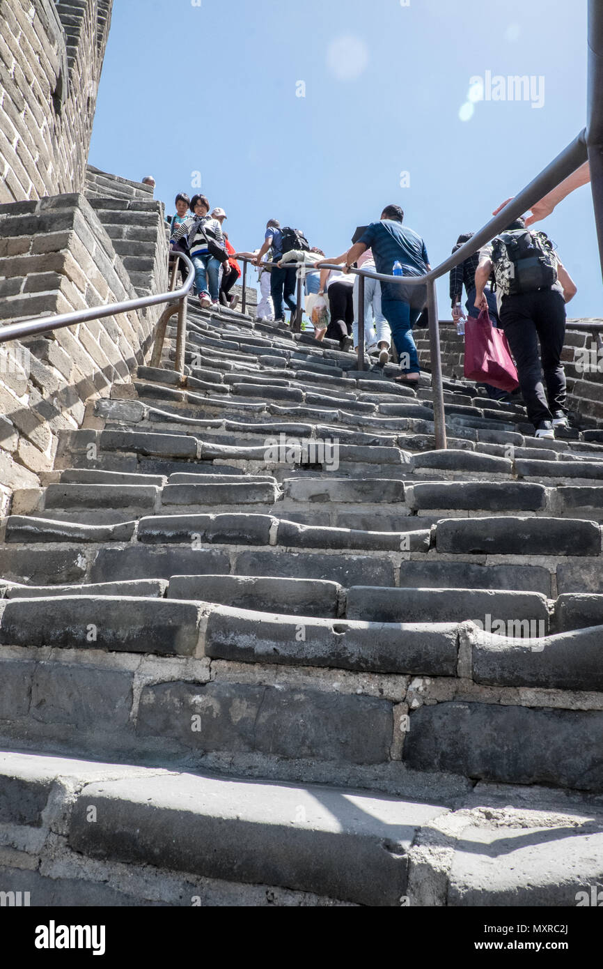 Great Wall of China,Badaling,section,near,Beijing,Peoples Republic of ...