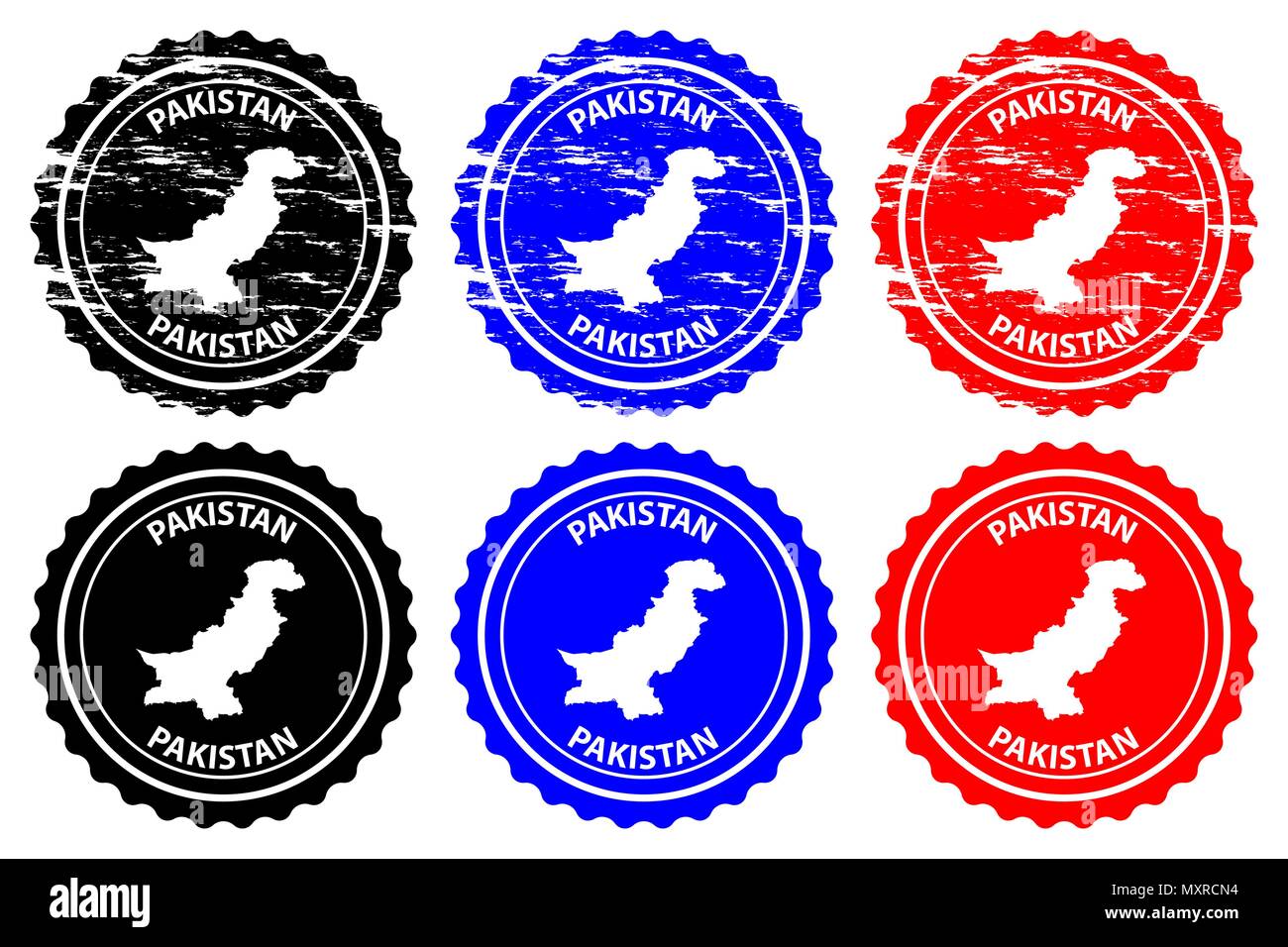 Pakistan stamp map hi-res stock photography and images - Alamy