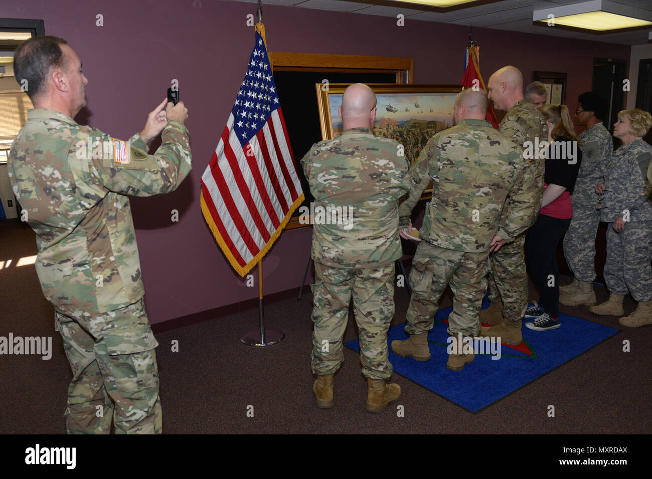 38th infantry division cyclone division hi-res stock photography and ...