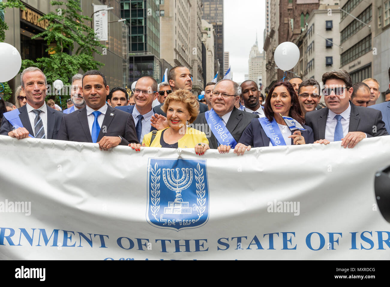 New York, United States. 03rd June, 2018. (R-L) Minister of Science ...