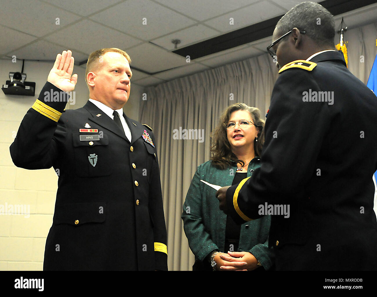 Brig. Gen. Charles "Chuck" Aris, 36th Infantry Division Assistant ...