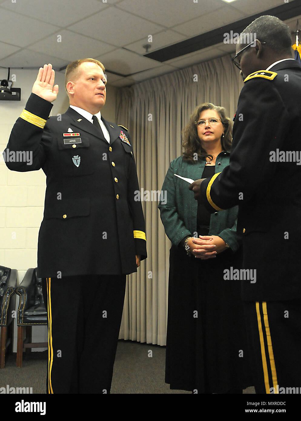 Brig. Gen. Charles "Chuck" Aris, 36th Infantry Division Assistant ...