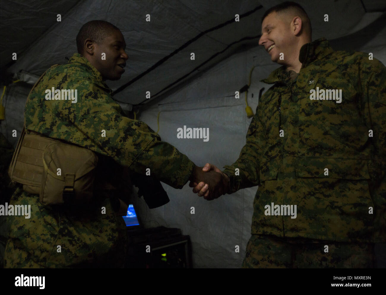 U.S. Marine Corps Col. Christopher Escamilla, Commanding Officer ...