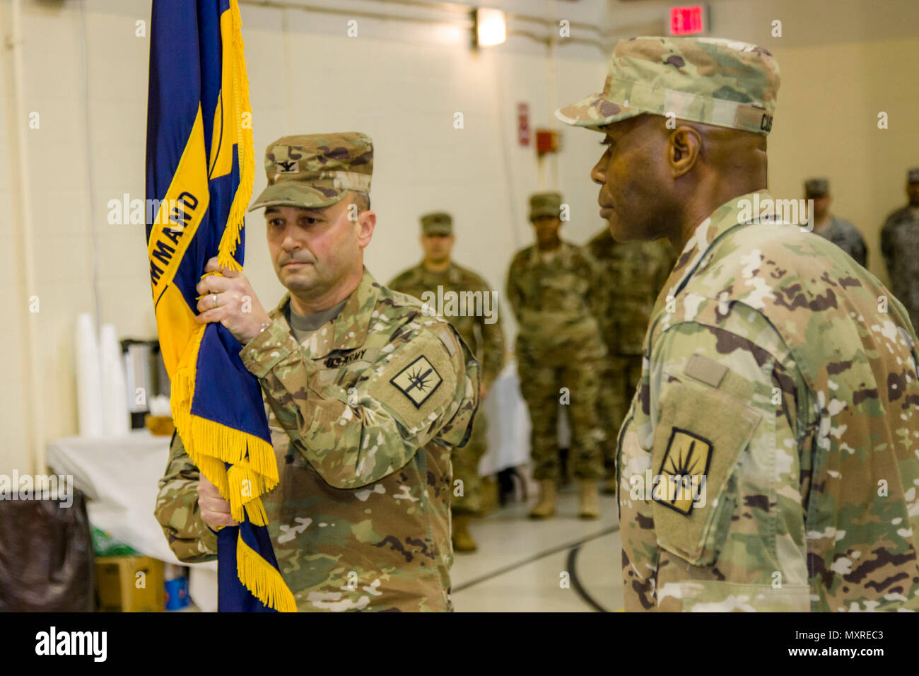 Col. Michel A. Natali, the incoming commander of the New York Army ...