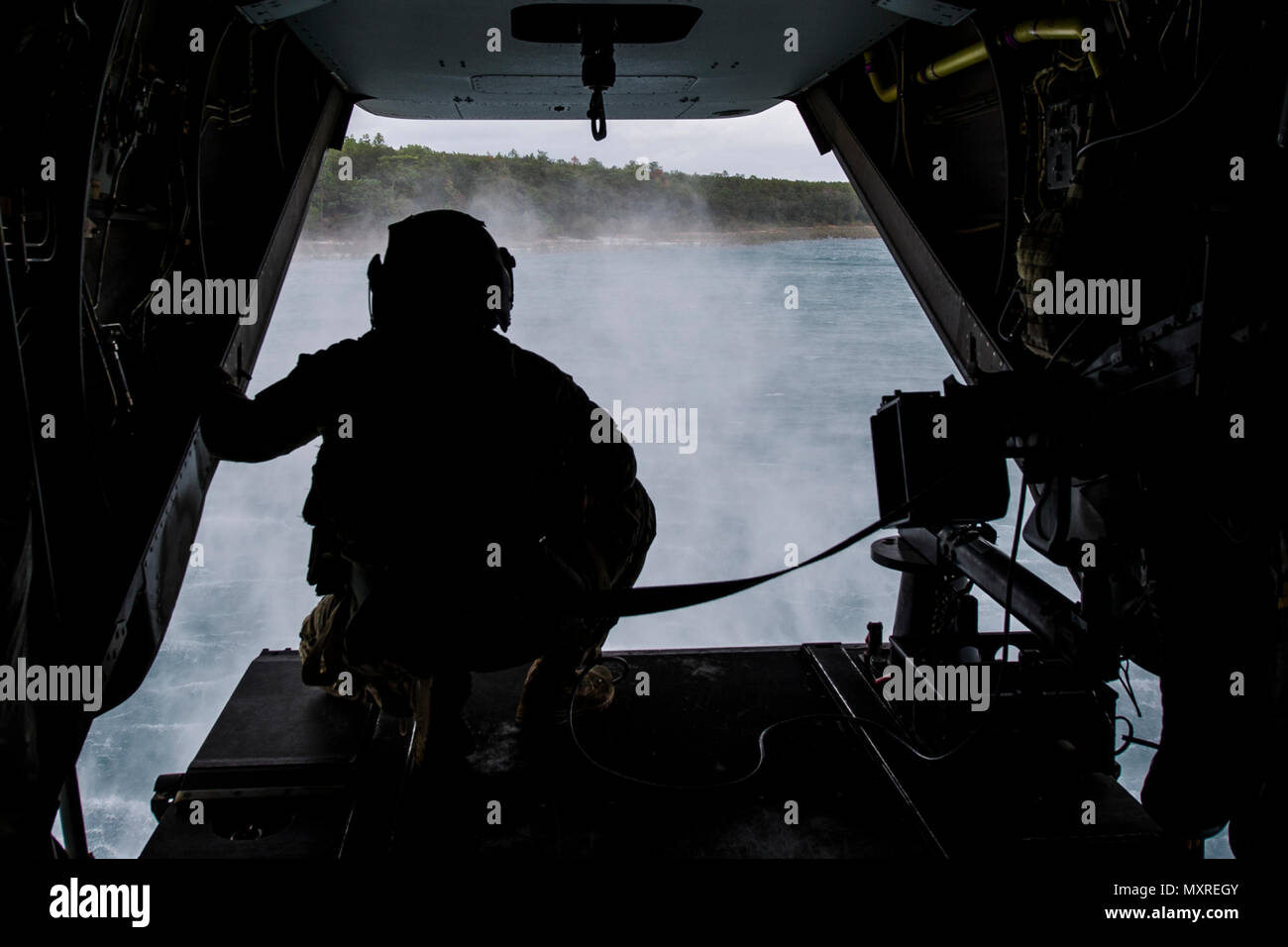 Aircrew with the 8th Special Operations Squadron conduct a training ...