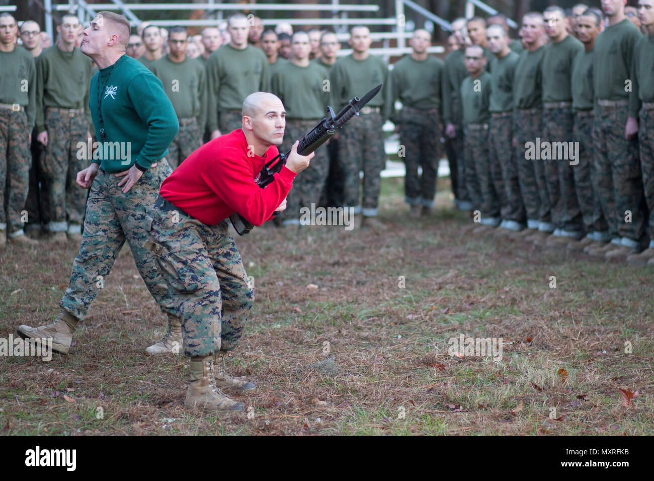 U.S. Marine Corps Sgt. Thomas Lagno, drill Instructor, Company C., 1st ...