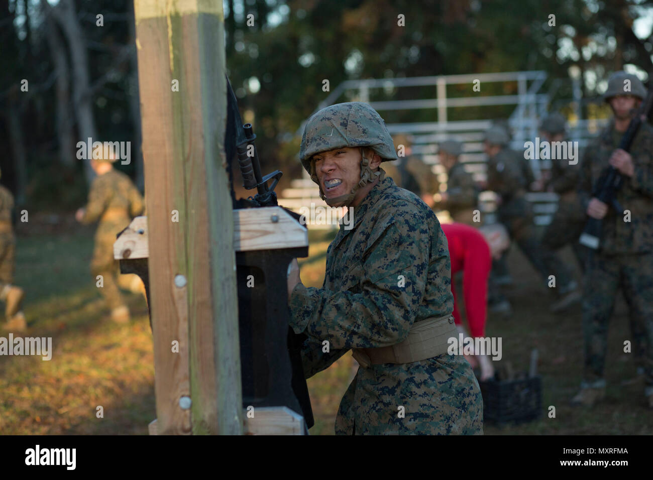 U.S. Marine Corps Rct. Leo Brown, platoon 1001, Company C., 1st ...