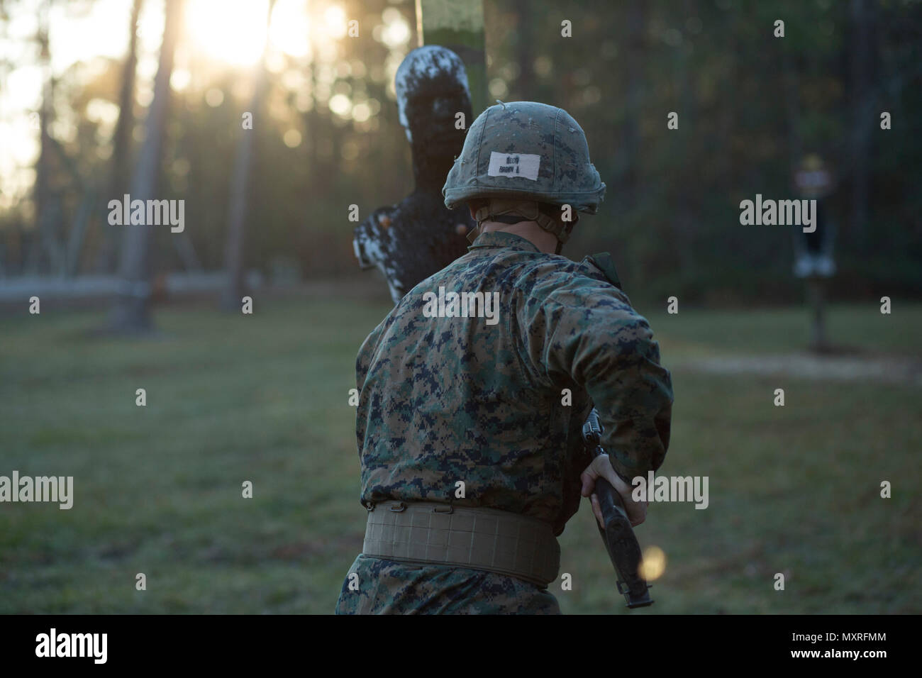U.S. Marine Corps Rct. Leo Brown, platoon 1001, Company C., 1st ...