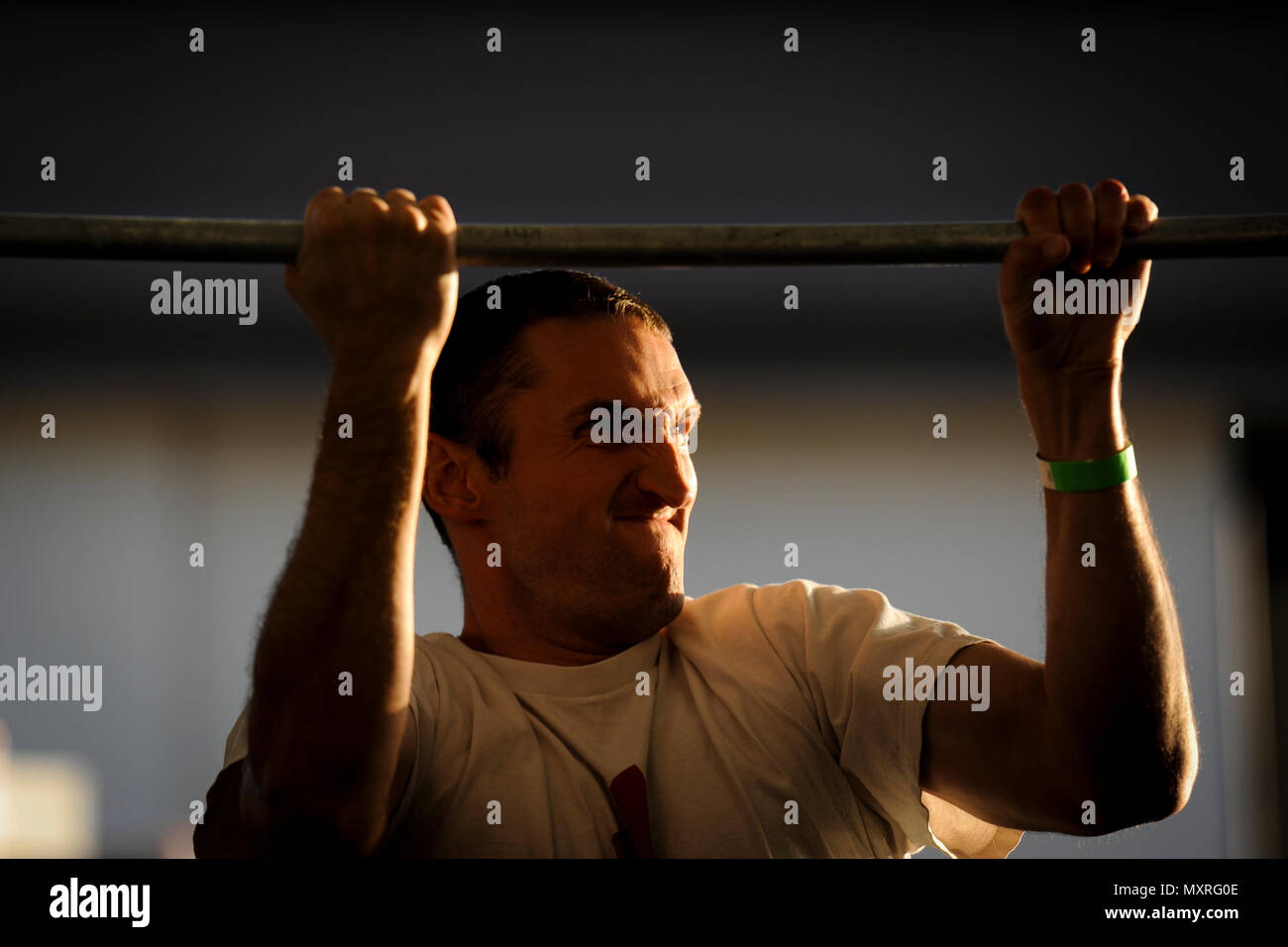 Ninja warrior salmon ladder hi-res stock photography and images - Alamy