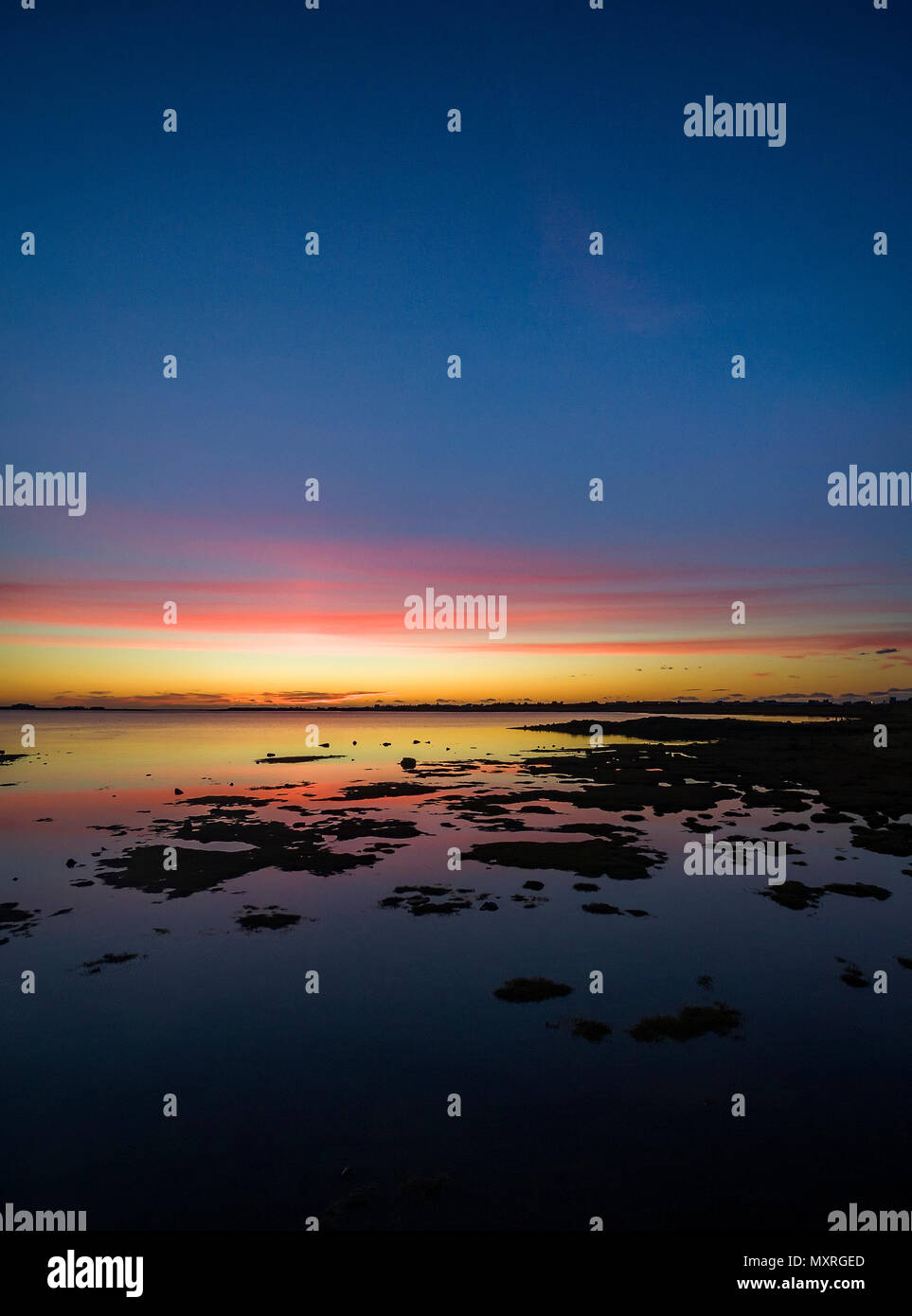 Sunset in reykjavik hi-res stock photography and images - Alamy