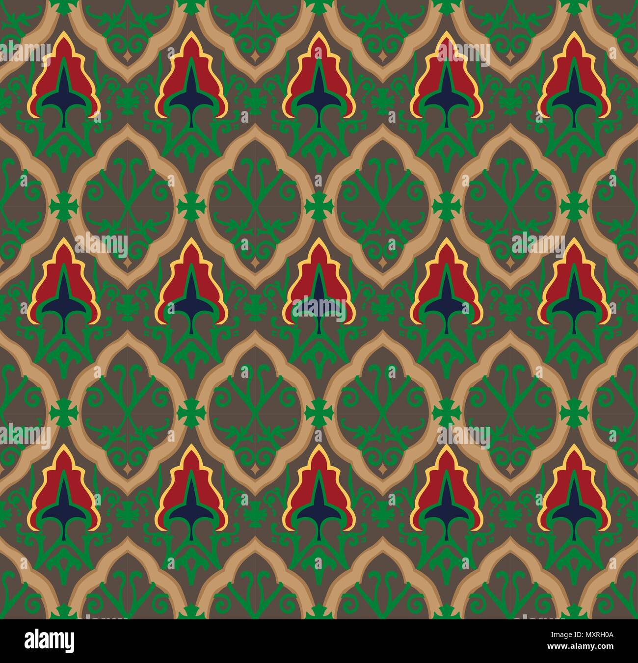 Royal pattern. Seamless vector background Stock Vector Image & Art - Alamy