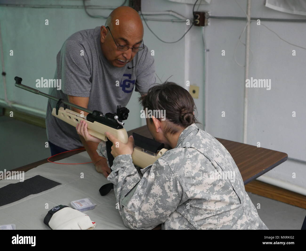 U.S. Army Retired 1st Sgt. Pete Carrion, Army JROTC instructor at ...