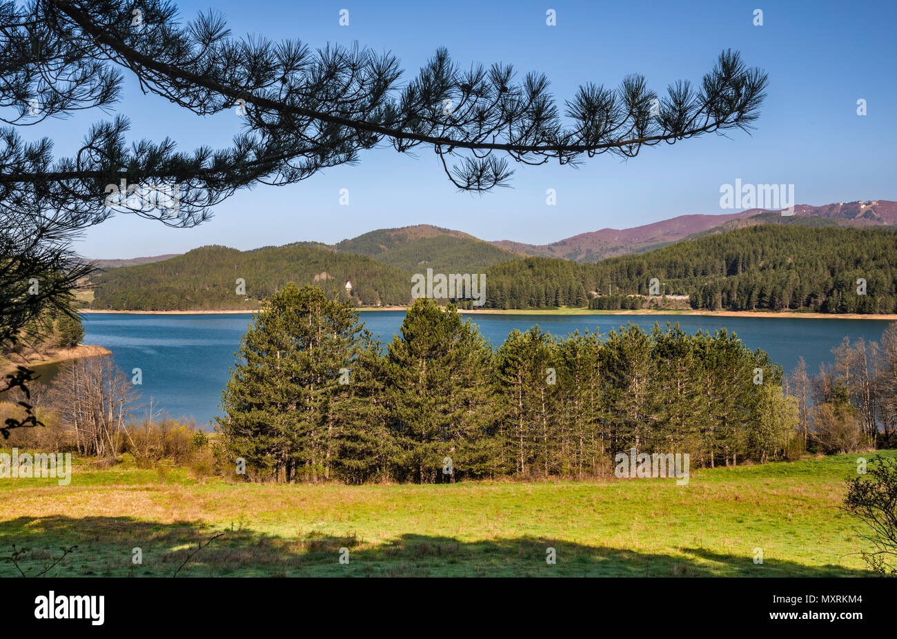 Lago Arvo, Sila Mountains, Southern Apennines, Sila National Park ...