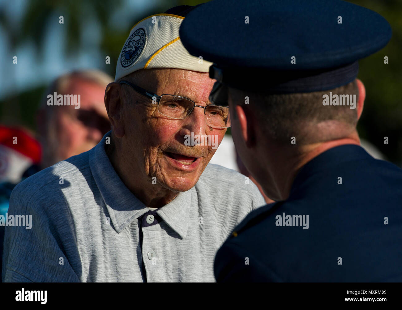 U.S. Army Private First Class Clifford McFarland, a survivor of the ...