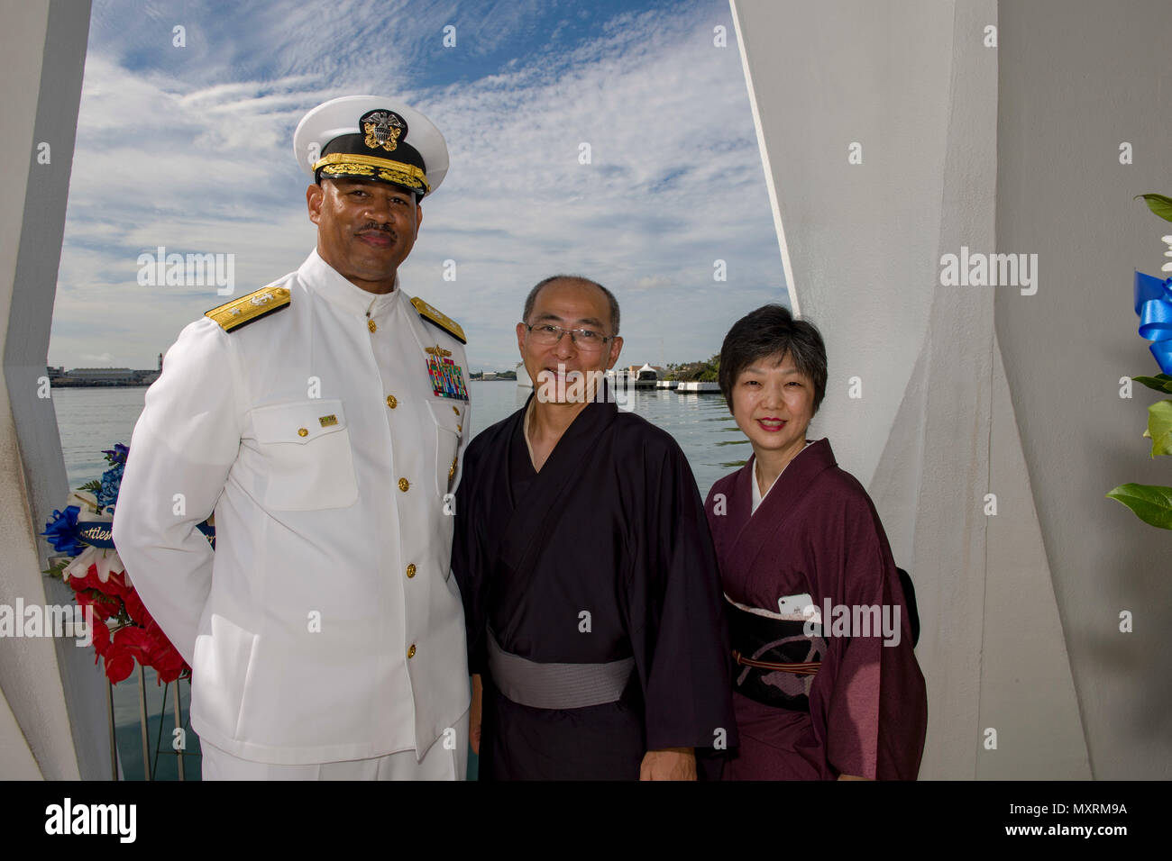 161207-N-YW024-274 PEARL HARBOR (Dec. 7, 2016) Rear Adm. John V. Fuller ...