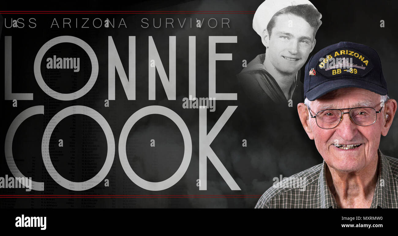 U.S. Navy Seaman 1st Class Lonnie David Cook is one of five living USS ...