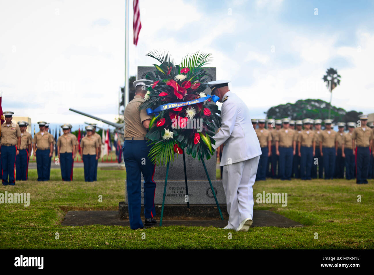 U.S. Marine Corps Col. Sean C. Killeen, commanding officer, MCB Hawaii ...