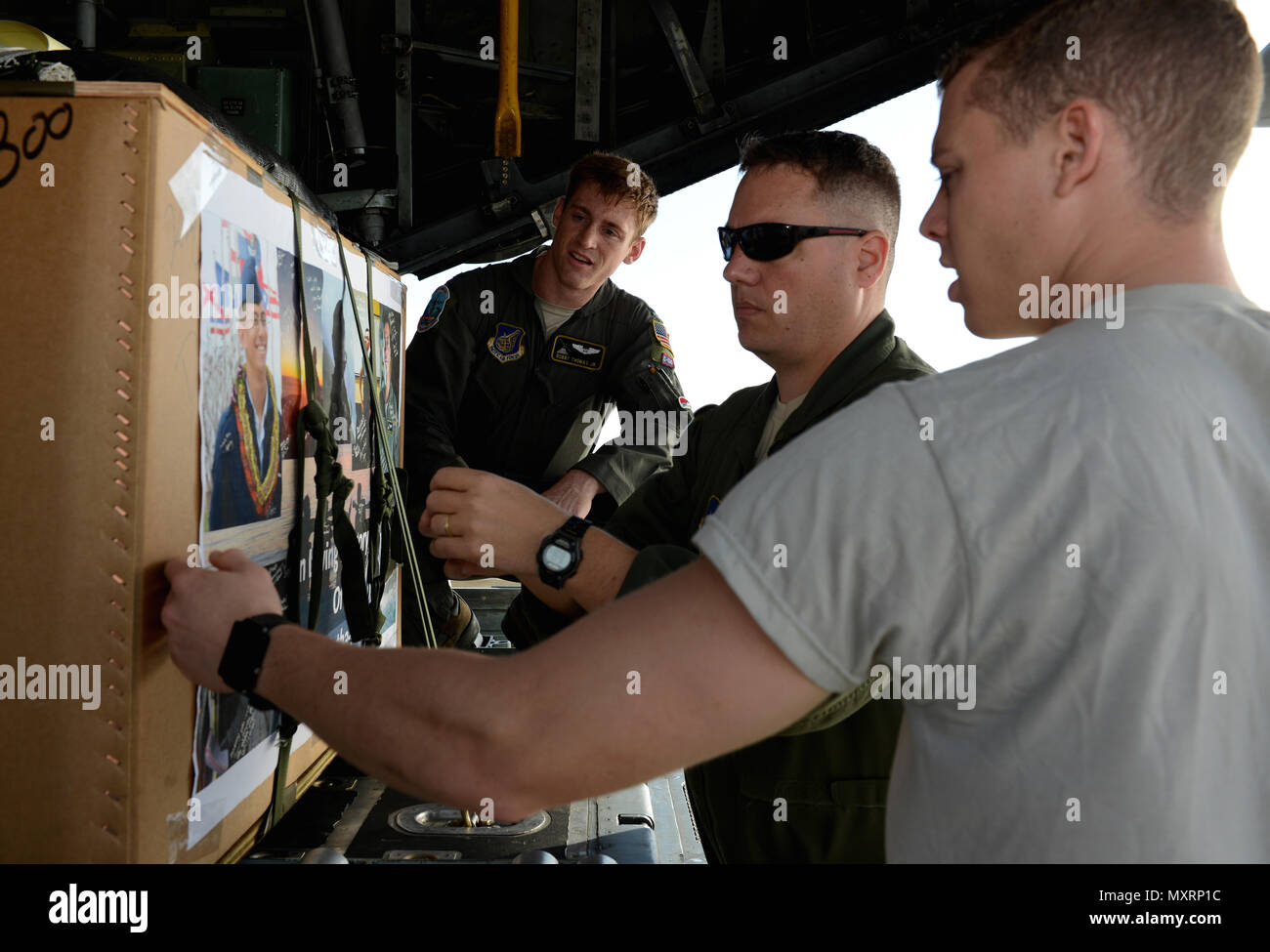 Members assigned to the 36th Airlift Squadron, Yokota Air Base, Japan ...