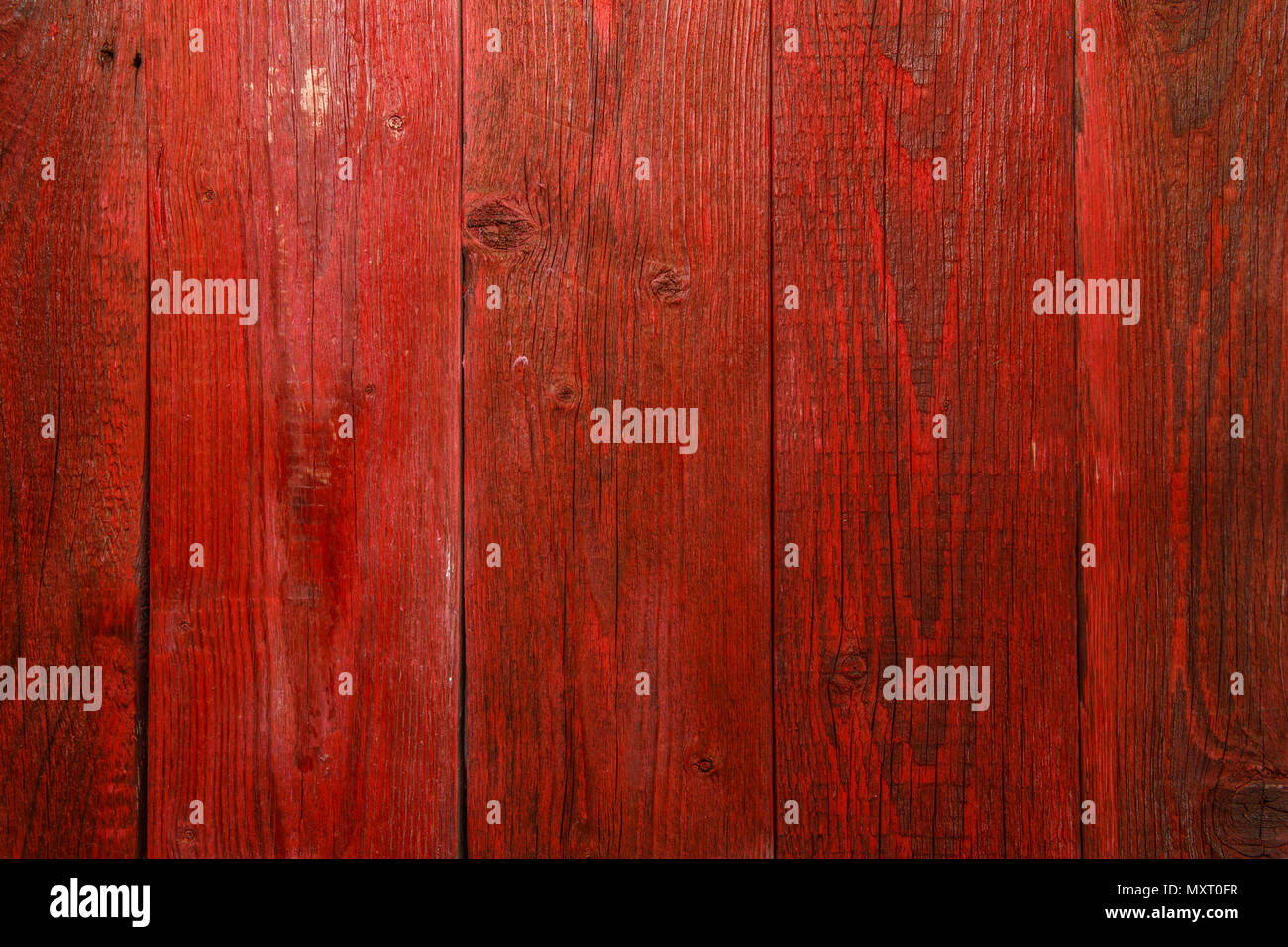 Red wooden texture, board vertically Stock Photo - Alamy