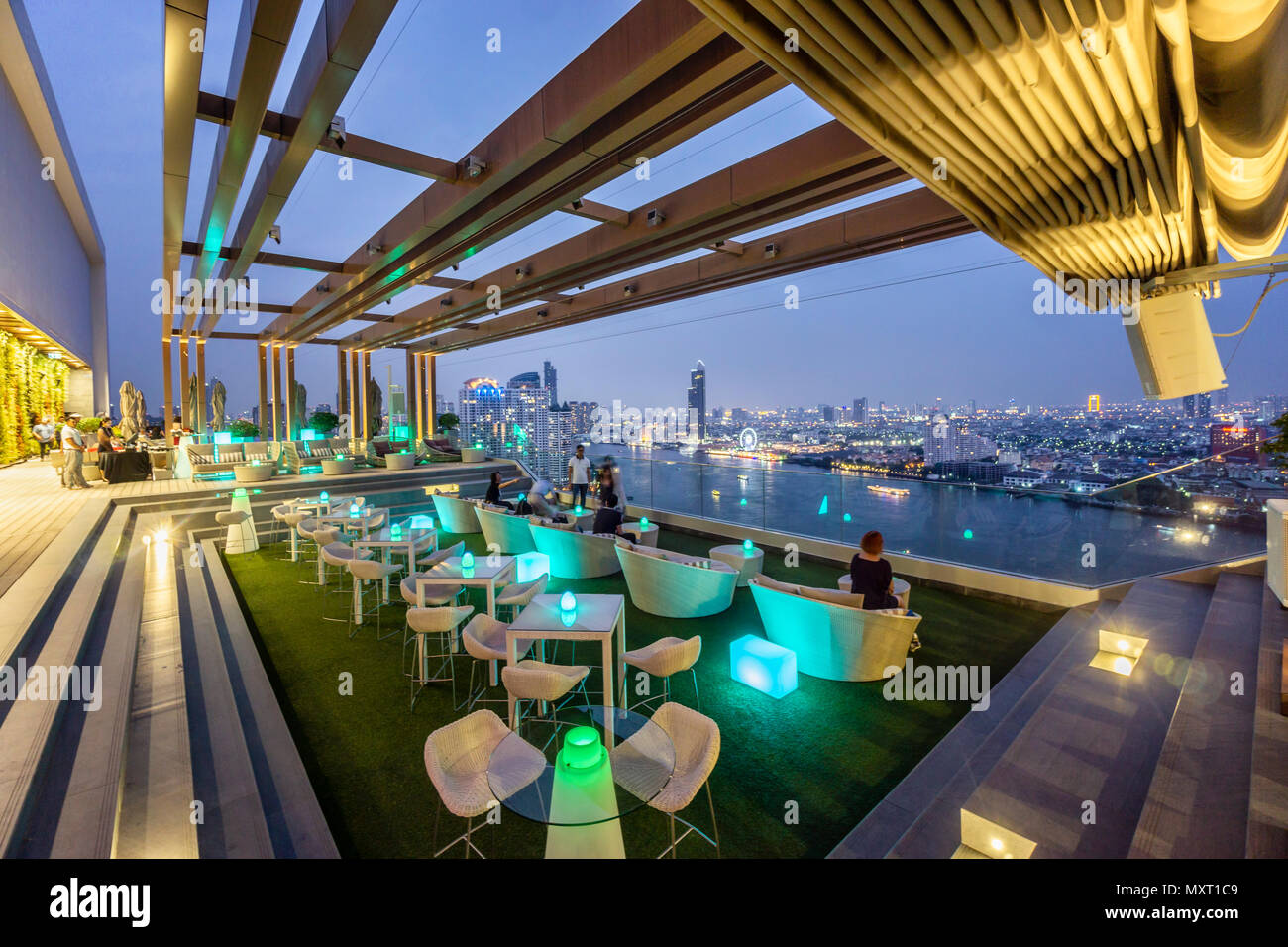 Attitude Skybar, Hotel Avani, skyline view point, skybar, Lounge ...